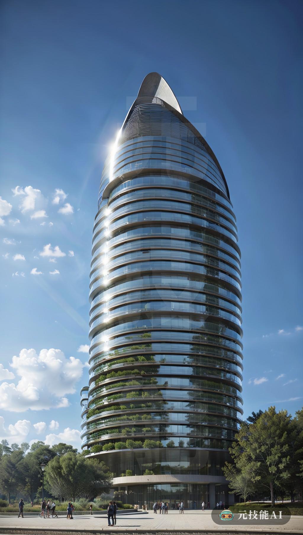 AI提示词：政府月光大厦是一座未来主义建筑，由建筑师Renzo Piano设计。它采用了独特的复合设计，将高科技建筑与睡眠和暗示相结合。该建筑 ...