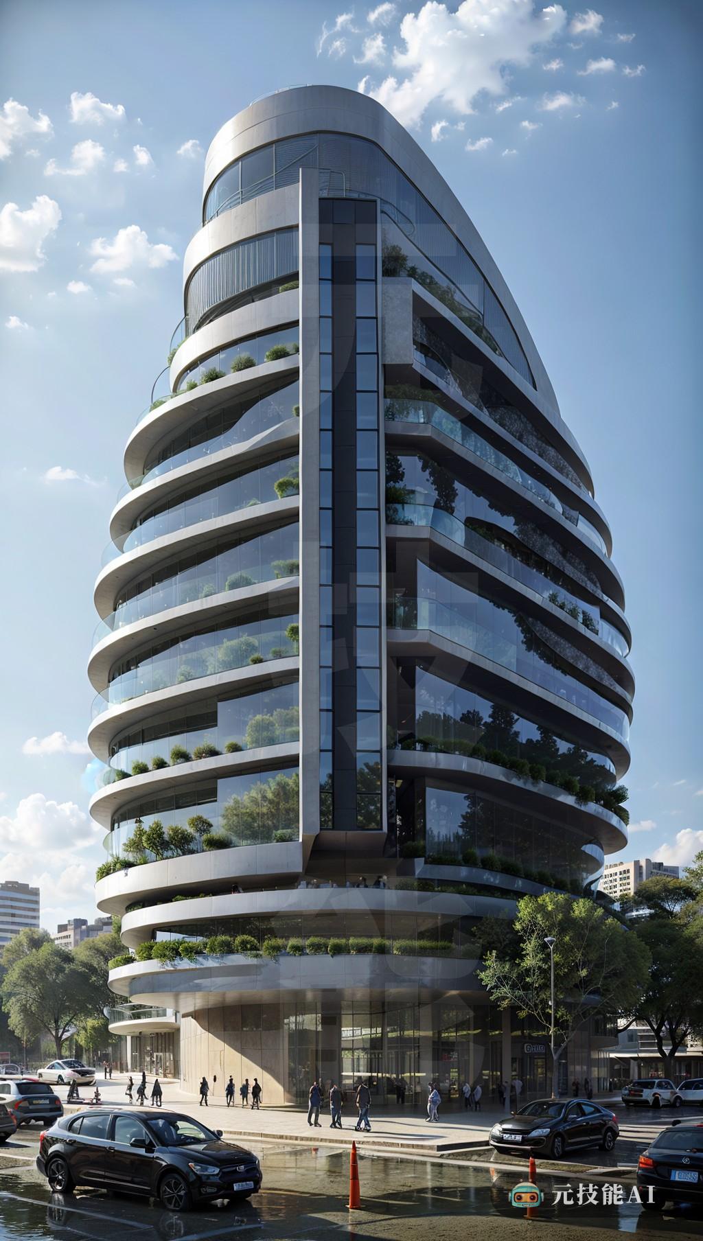 AI提示词：这座建筑由自有建筑师阿尔瓦·阿尔托设计，是对埃及城市与现代交通和谐的一次考验。它是一个数学形状，将尼罗河上的日落重新组合在一起，由 ...